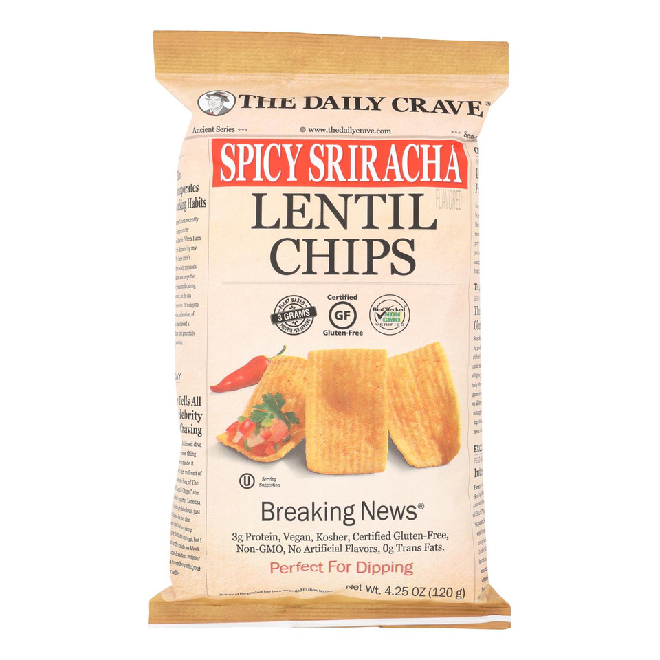 The Daily Crave Veggie Sticks - Potato And Other Vegetable Snack - Case ...