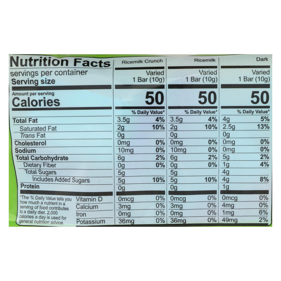 Enjoy Life Chocolate Bar - Boom Choco Boom - Ricemilk Chocolate - Dairy ...
