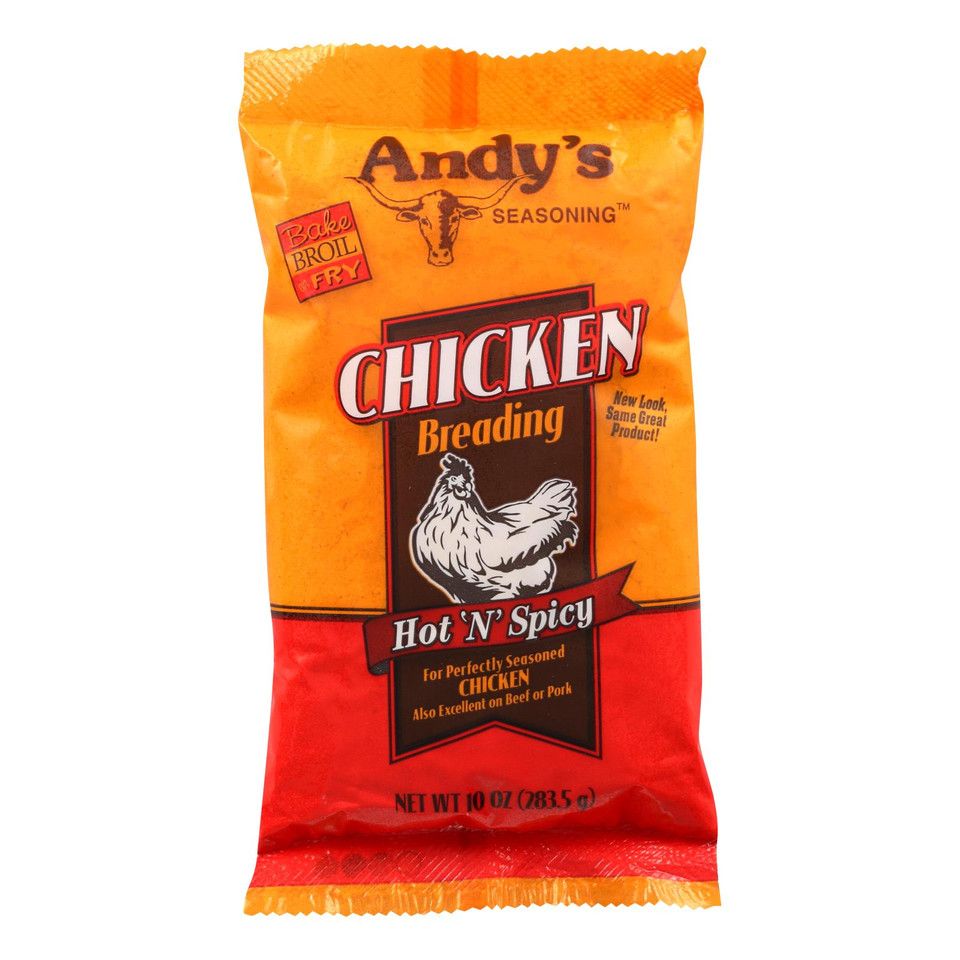 Andys Batter - Fish - Red - Case Of 12 - 10 Oz