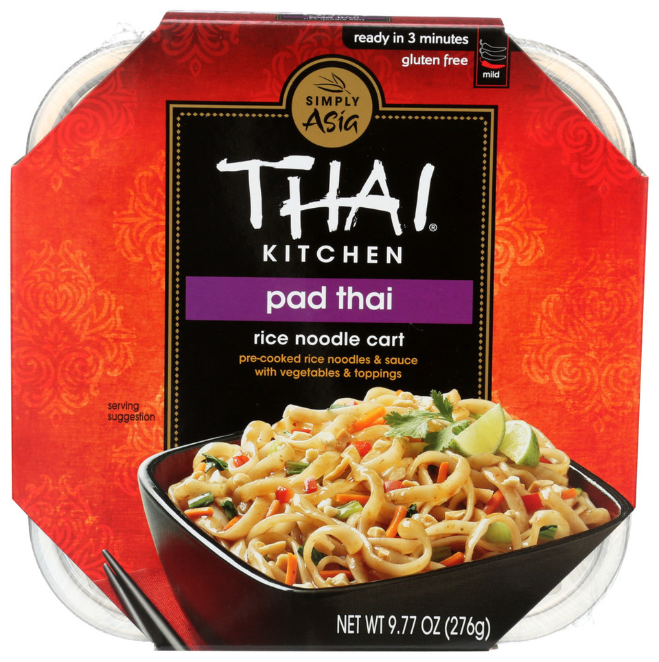 Thai Kitchen Noodle Kit - Thai Peanut - Case Of 6 - 9.77 Oz.
