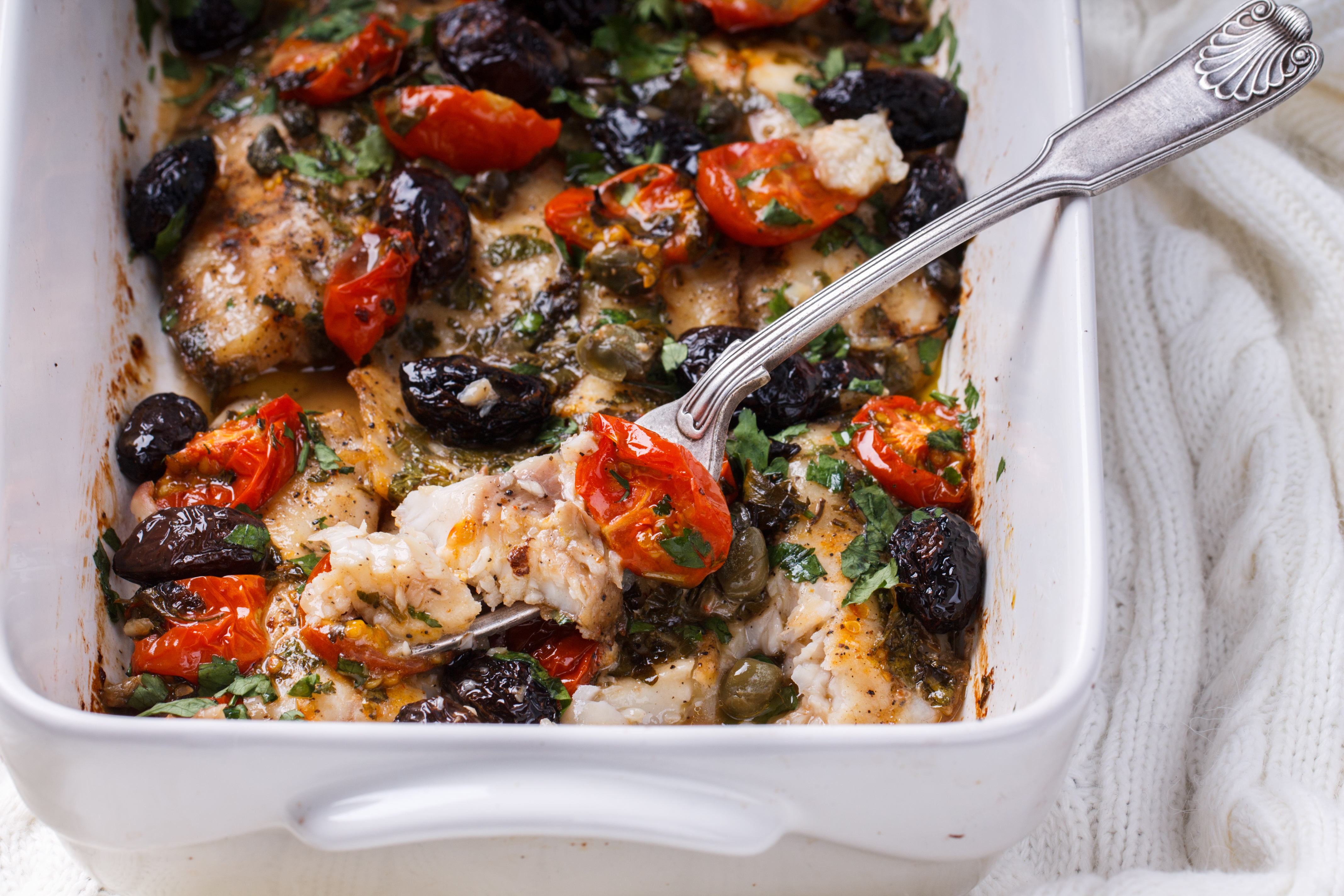 [Recipe] Mediterranean Tilapia - Pure Modern Living