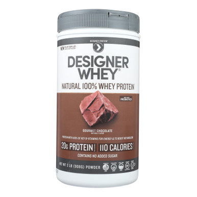 Designer Whey Protein Powder Chocolate - 2 Lbs