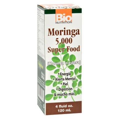 Bio Nutrition Moringa Super Food - 5000 Mg - 4 Fl Oz