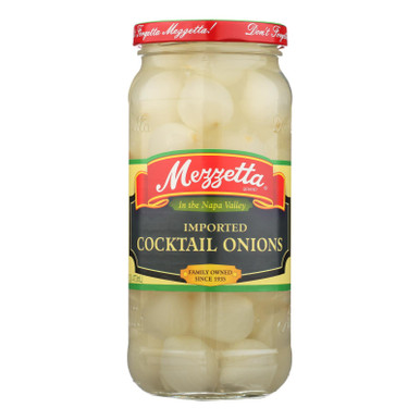 Mezzetta Cocktail Onions - Case Of 6 - 16 Oz.
