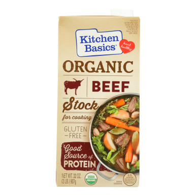 Kitchen Basics Beef Stock - Case Of 12 - 32 Fl Oz. - 1846419