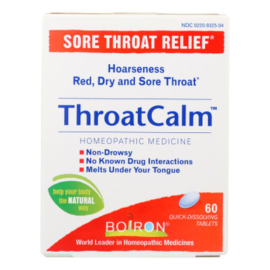 Boiron Throatcalm - 60 Tab