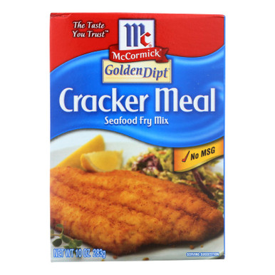 Golden Dipt Breading - Cracker Meal - Case Of 8 - 10 Oz