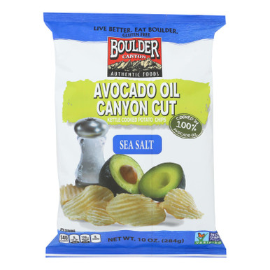 Boulder Canyon Natural Foods - Chips Ktl Cnct Avo S Salt - Case Of 12 ...