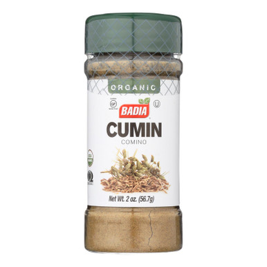 Badia Organic Cumin - Case Of 8 - 2 Oz