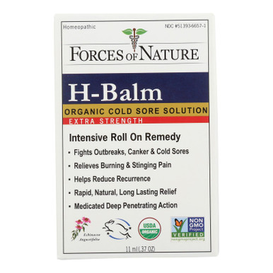 Forces Of Nature - Organic H-balm Daily Control - Extra Strength - 11 ...