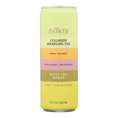 Skin Te - Sparkling Clgn Tea White Ginger - Case Of 12-12 Fz - Pure ...
