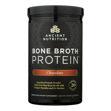 Ancient Nutrition - Protein Powder Bone Broth Chocolate - 1 Each-504 ...