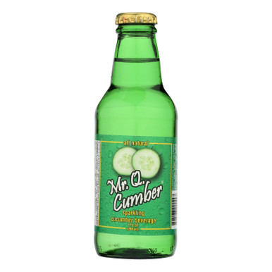 Mr. Q.cumber Sparkling Beverage - Case Of 24 - 7 Oz - Pure Modern Living