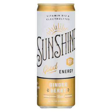 Sunshine Beverages - Soda Ginger Berry - Case Of 12-12 Fz - Pure Modern ...
