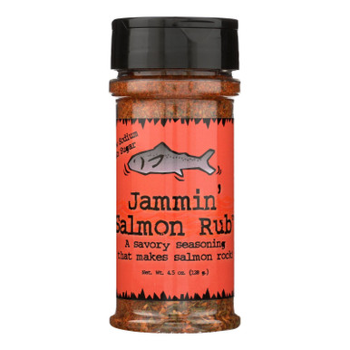Mom's Gourmet Jammin' Salmon Rub - Case Of 12 - 4.5 Oz - Pure Modern Living