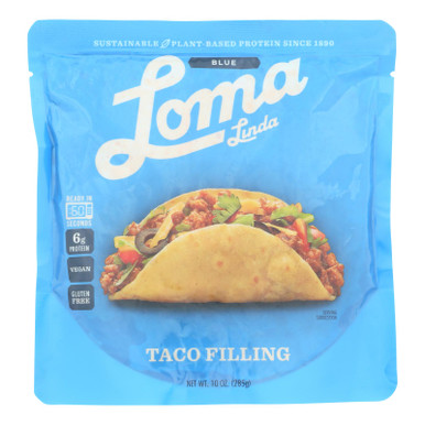 Loma Linda - Blue Taco Filling - Case Of 6 - 10 Oz - Pure Modern Living