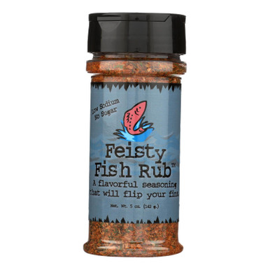 Mom's Gourmet Feisty Fish Rub - Case Of 12 - 5 Oz - Pure Modern Living
