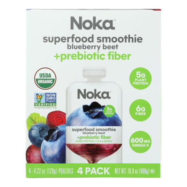 Noka - Superfood Smoothie Bbry Beet - Case Of 6-4 Pack - Pure Modern Living