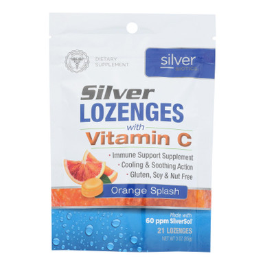 Silver Biotics - Lozenges W/vitamin C - 1 Each-21 Ct - Pure Modern Living