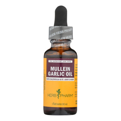 Herb Pharm - Mullein-garlic Compound - 1 Each-1 Fz - Pure Modern Living
