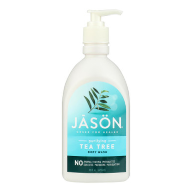 Jason Natural Products - Body Wash Tea Tree - 1 Each-16 Fz - Pure ...