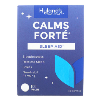 Hyland's - Sleep Aid Calms Forte - 1 Each-100 Tab - Pure Modern Living