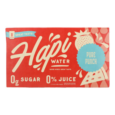 Hapi Drinks - Water Pure Punch - Case Of 4-8/6 Fluid Ounces - Pure ...
