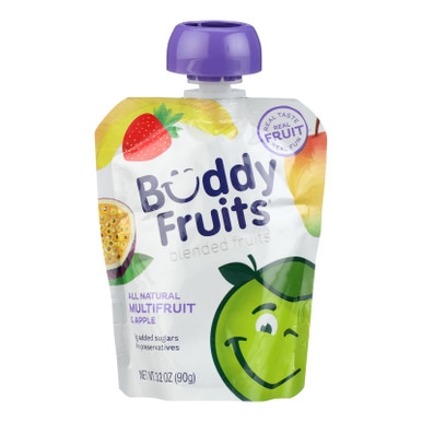 Buddy Fruits - Originals Multifruit Apple - Case Of 18 - 3.2 Ounces ...