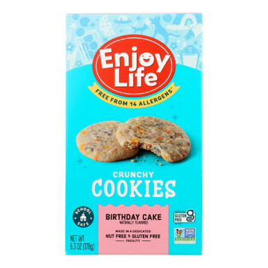 Enjoy Life - Cookie Crnchy Birthday Cake - Case Of 6-6.30 Oz - Pure ...