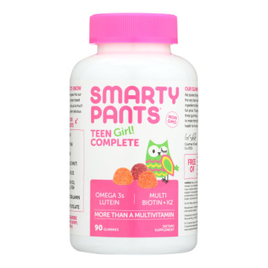 Smarty Pants Teen Girl! Complete Dietary Supplement - 1 Each - 90 Ct ...
