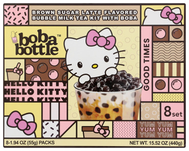 A-sha Tea Bbl Mlk W Boba Brwn - Case of 6 - 15.52 OZ - Pure Modern Living