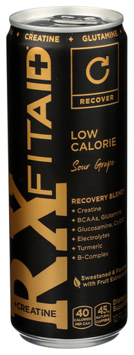 Lifeaid Beverage Fitaid Rx Creatine Grape - Case of 12 - 12.00 FO ...