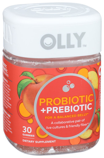 Olly Probiotic Pre Peach Gumm - Case of 3 - 30.00 EA - Pure Modern Living