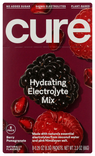 Cure Hydration Powder Berry - 2.300 OZ - Pure Modern Living