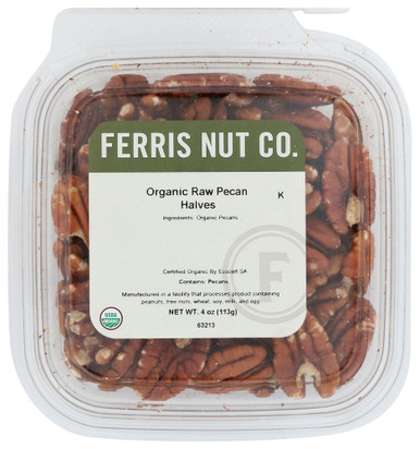 Ferris Eb Pecans Raw - Case of 12 - 4.000 OZ - Pure Modern Living