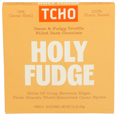 Tcho Bar Choc Holy Fudge - Case of 10 - 2.500 OZ - Pure Modern Living