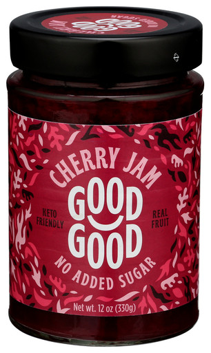 Good Good Jam Cherry - Case of 6 - 12.00 OZ - Pure Modern Living
