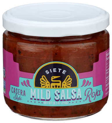 Siete Salsa Mild Casera - Case of 6 - 10.50 OZ - Pure Modern Living