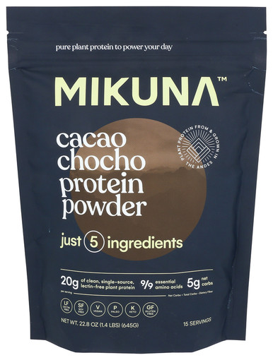 Mikuna Protein Powder Cacao - 22.80 OZ - Pure Modern Living
