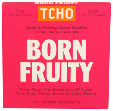 Tcho Bar Choc Fruity - Case of 10 - 2.500 OZ - Pure Modern Living