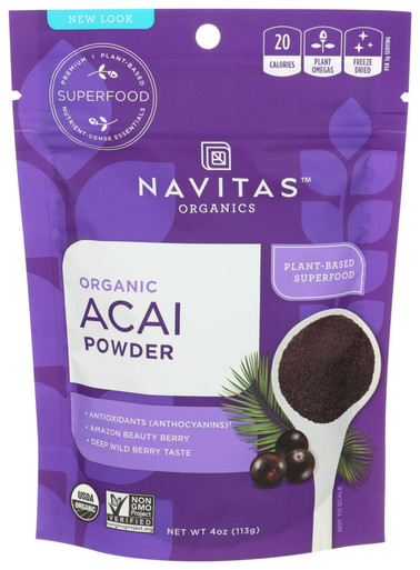 Navitas Acai Powder Org - 4.000 OZ - Pure Modern Living