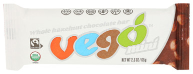 Vego Choc Bar Mini Whl Hazelnt - Case of 20 - 2.300 OZ - Pure Modern Living