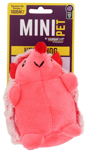 Multipet Toy Dog Hedgehog Plush - Case of 3 - 1.000 EA - Pure Modern Living
