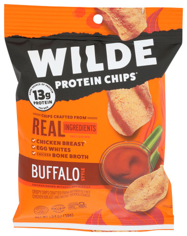 Wilde Snacks Chips Chicken Buffalo - Case of 8 - 1.340 OZ - Pure Modern ...