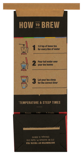 Tiesta Tea Eb Tea Bag Kraft Bulk - 100.0 PC - Pure Modern Living