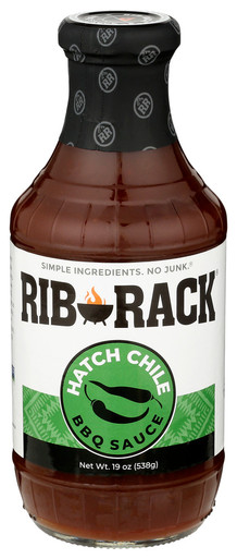 Rib Rack Sauce Hatch Chile Bbq - Case of 6 - 19.00 OZ - Pure Modern Living