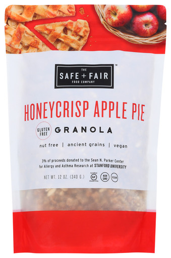 The Safe And Fair Food Co Granola Honeycrisp - Case of 6 - 12.00 OZ ...