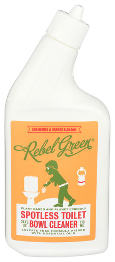 Rebel Green Cleaner Toilet Bowl - Case of 4 - 24.00 OZ - Pure Modern Living