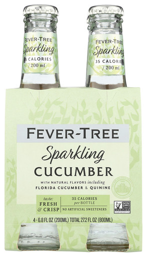 Fever Tree Soda 4pk Sparklng Cucmbr - Case of 6 - 27.20 FO - Pure ...