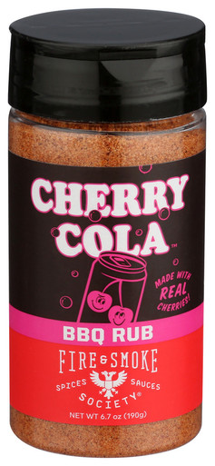 Fire And Smoke Rub Cherry Cola Bbq - Case of 6 - 5.000 OZ - Pure Modern ...